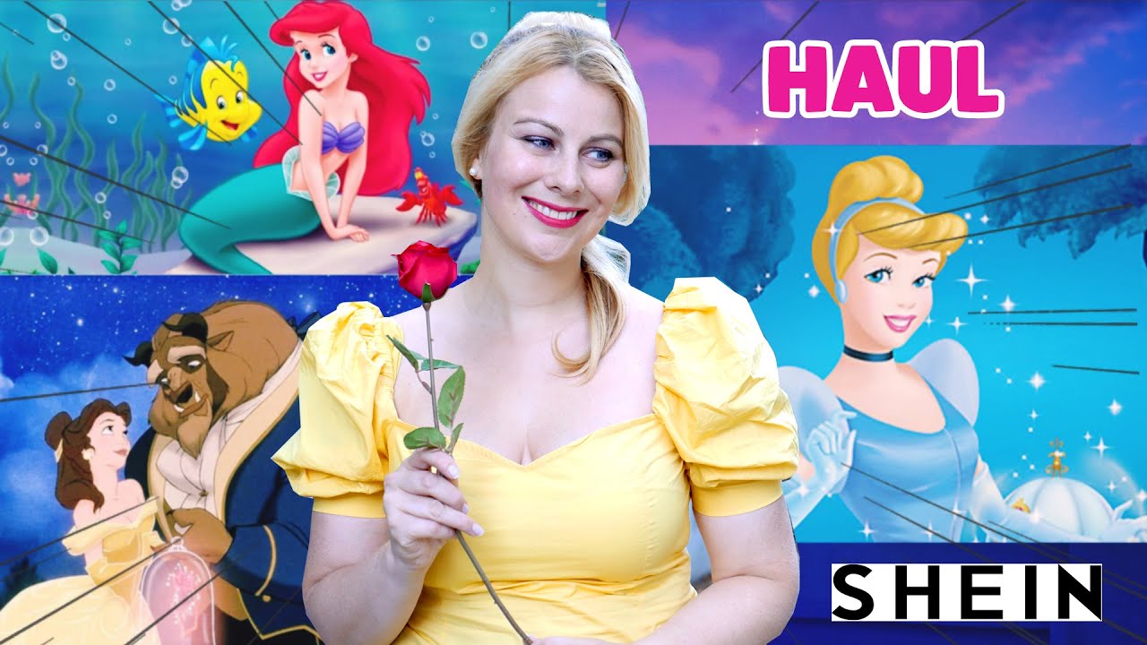 TRY ON HAUL MUSICAL SHEIN [PRINCESSES DISNEY INSPIRATION] ♡ VIRGINIE ...