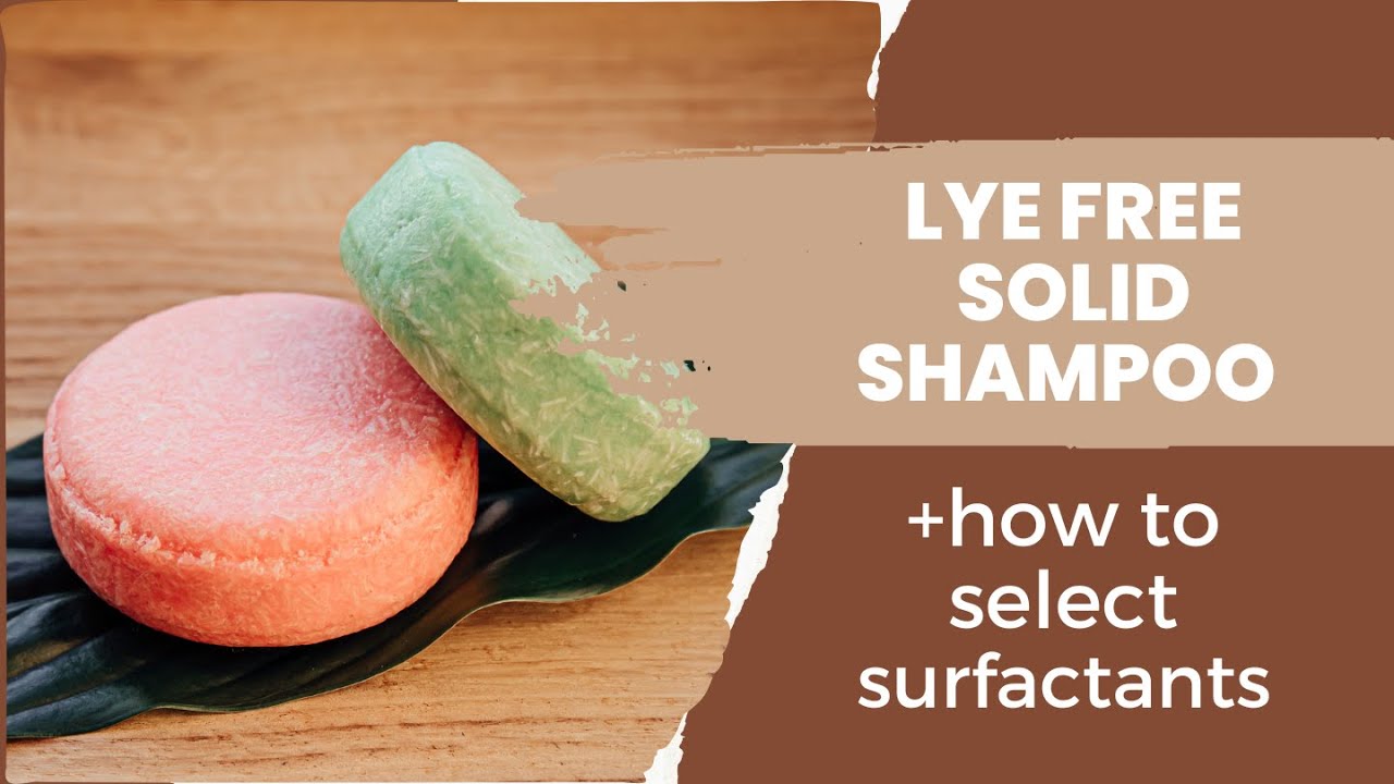 Solid Shampoo Recipe WITHOUT LYE! - YouTube