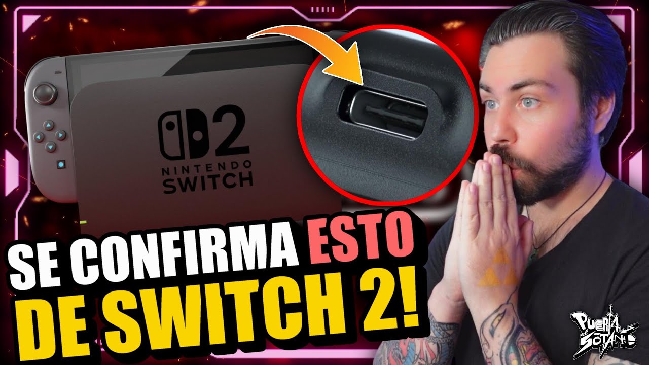🔥LO CONFIRMAN! Para ESTO SERVIRÁ el USBC SUPERIOR de NINTENDO SWITCH 2 ...