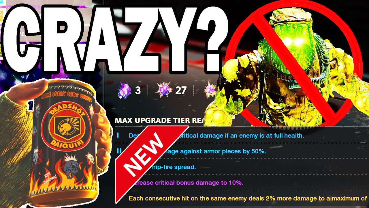 Boss DESTROYING Machine! NEW *MAXED OUT* DEADSHOT in Zombies! CRAZY or ...