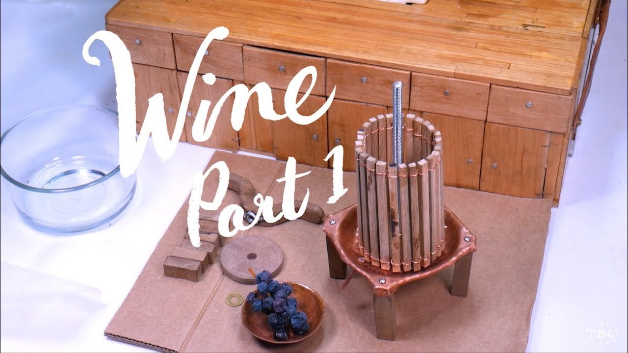 I'm Making Miniature Wine: Part 1 - YouTube