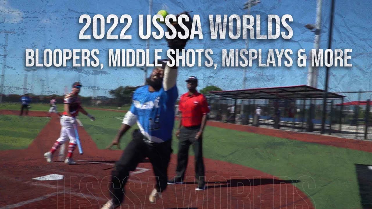 Bloopers, Middle Shots, Mishits, Strikeouts, and Odd Plays - 2022 USSSA ...