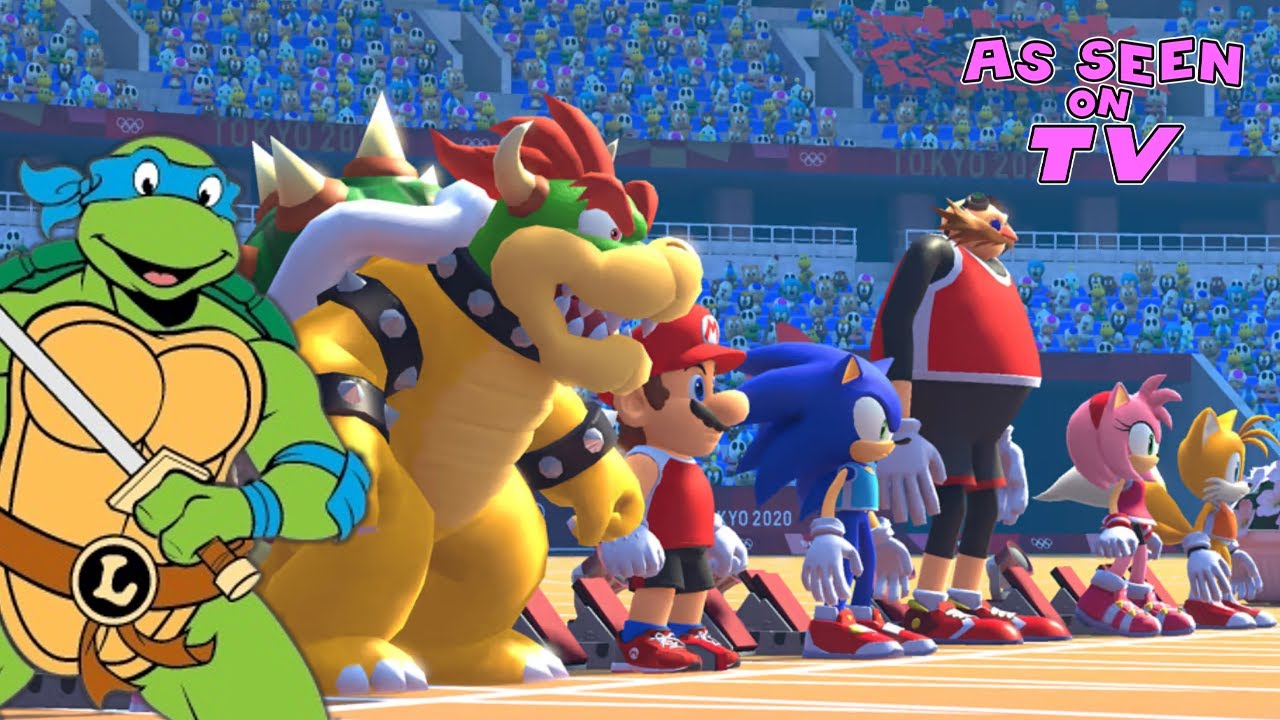 Teenage Mutant Ninja Turtles, Mario and Sonic at the Olympics As Seen ...