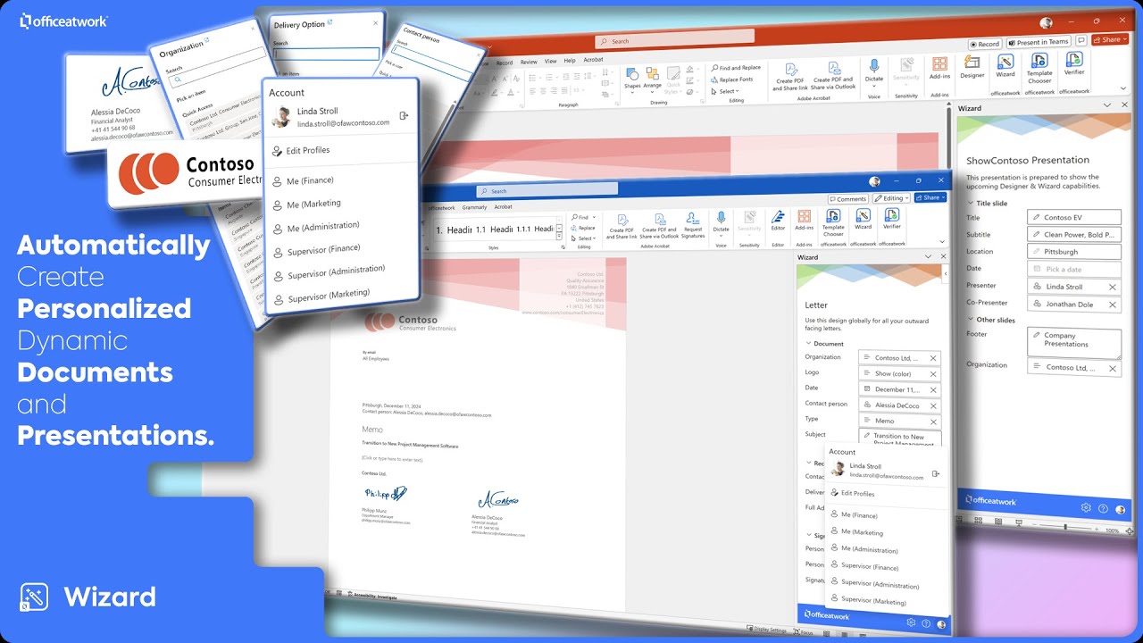 Automatically Create Data Rich, Personalized Dynamic Documents ...