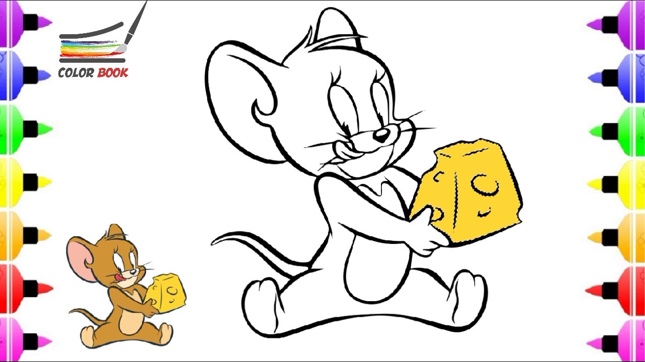 Jerry Drawing | Color Book - YouTube