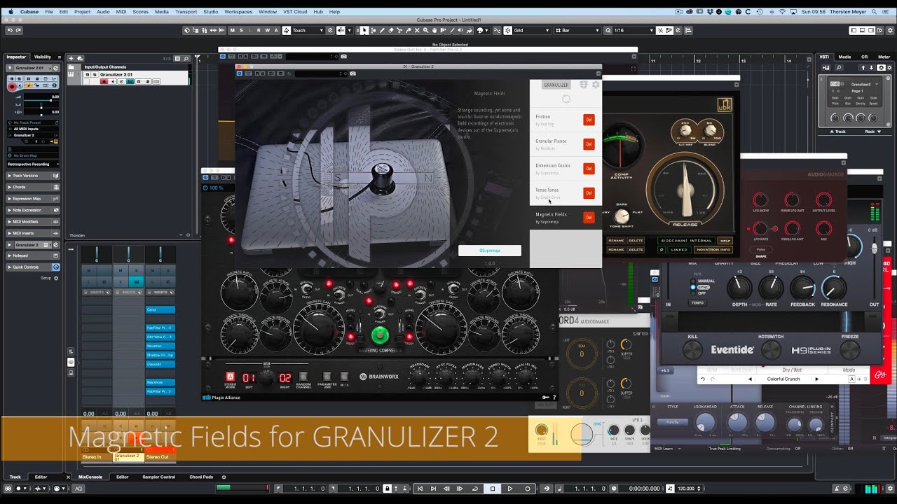 Magnetic Fields Expansion for GRANULIZER 2 - YouTube
