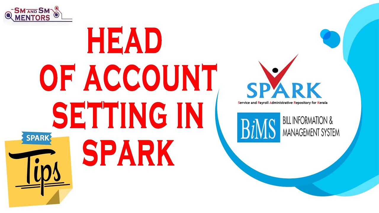 Head of Account Setting in SPARK in the New Financial Year | SPARK Tips ...