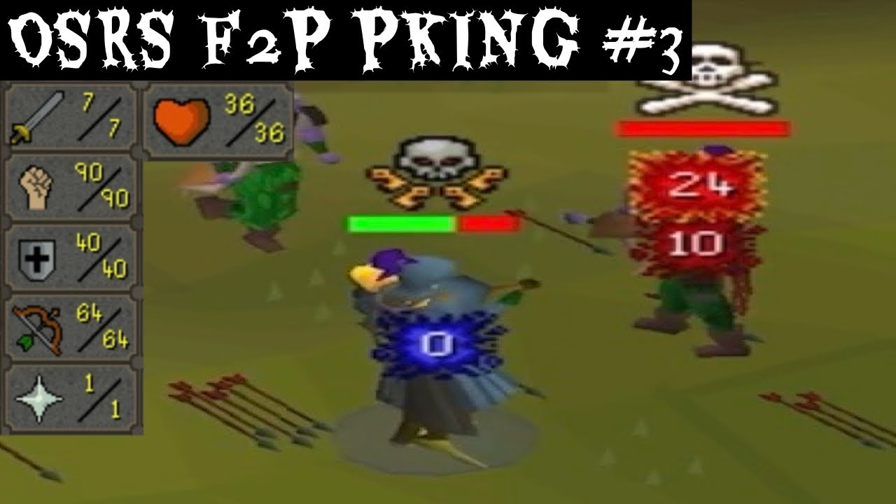 OSRS F2P PKING IRONMAN WITH 40 DEF *MONSTER BUILD* EPISODE 3 - YouTube