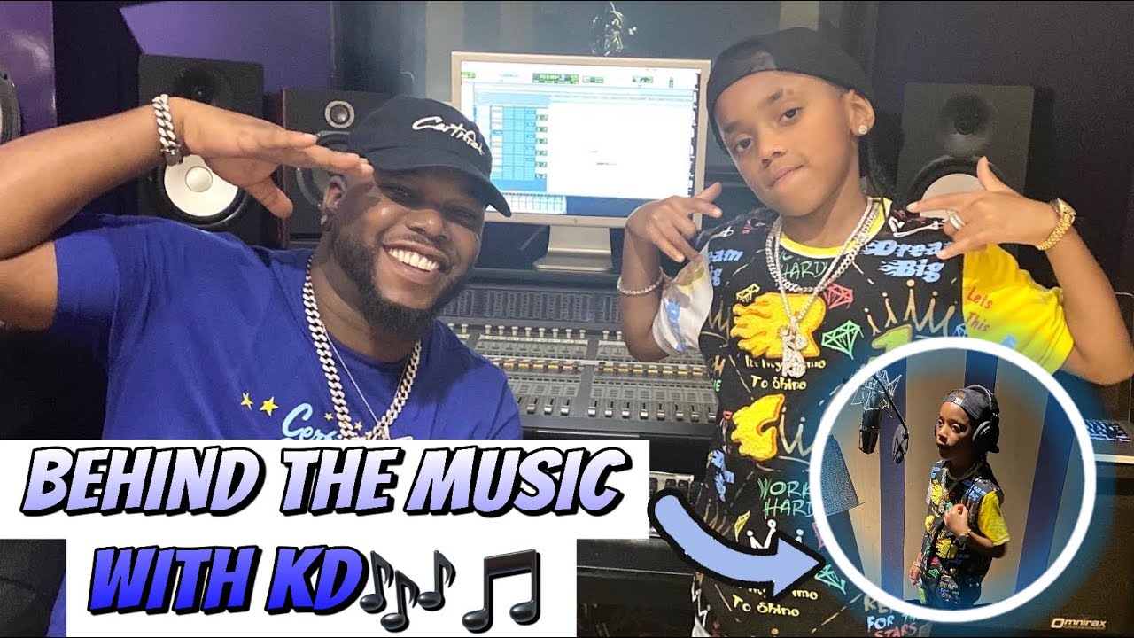 BEHIND THE MUSIC WITH KD DA KID| CASHCLAY BEATS - YouTube