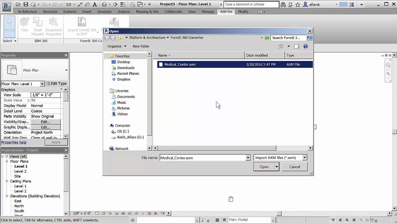Revit 2017 What’s New – FormIt 360 Converter - YouTube