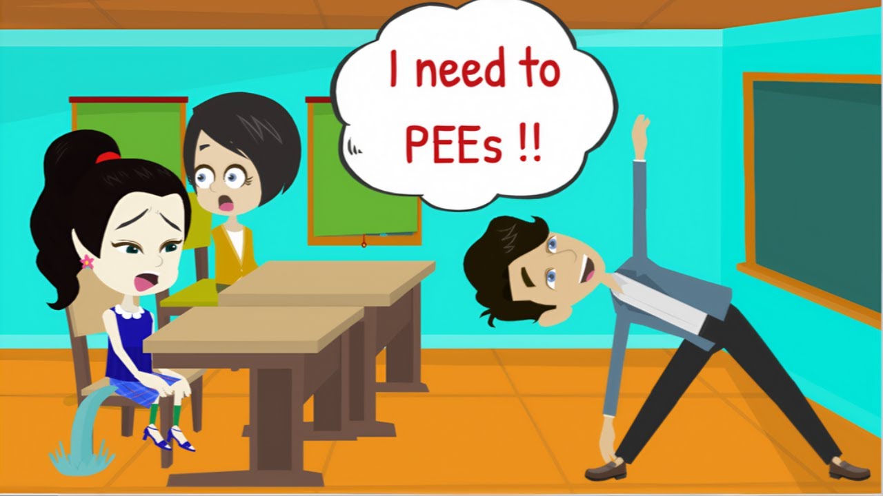 Mina PEEs in Class .. !! - Conversation in English - Mina English ...