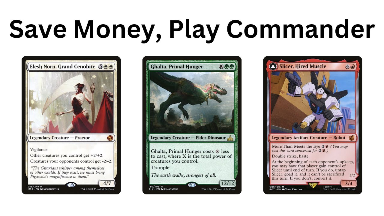 The Art of Kitchen Table Decks in EDH | Deck Driver MTG - YouTube