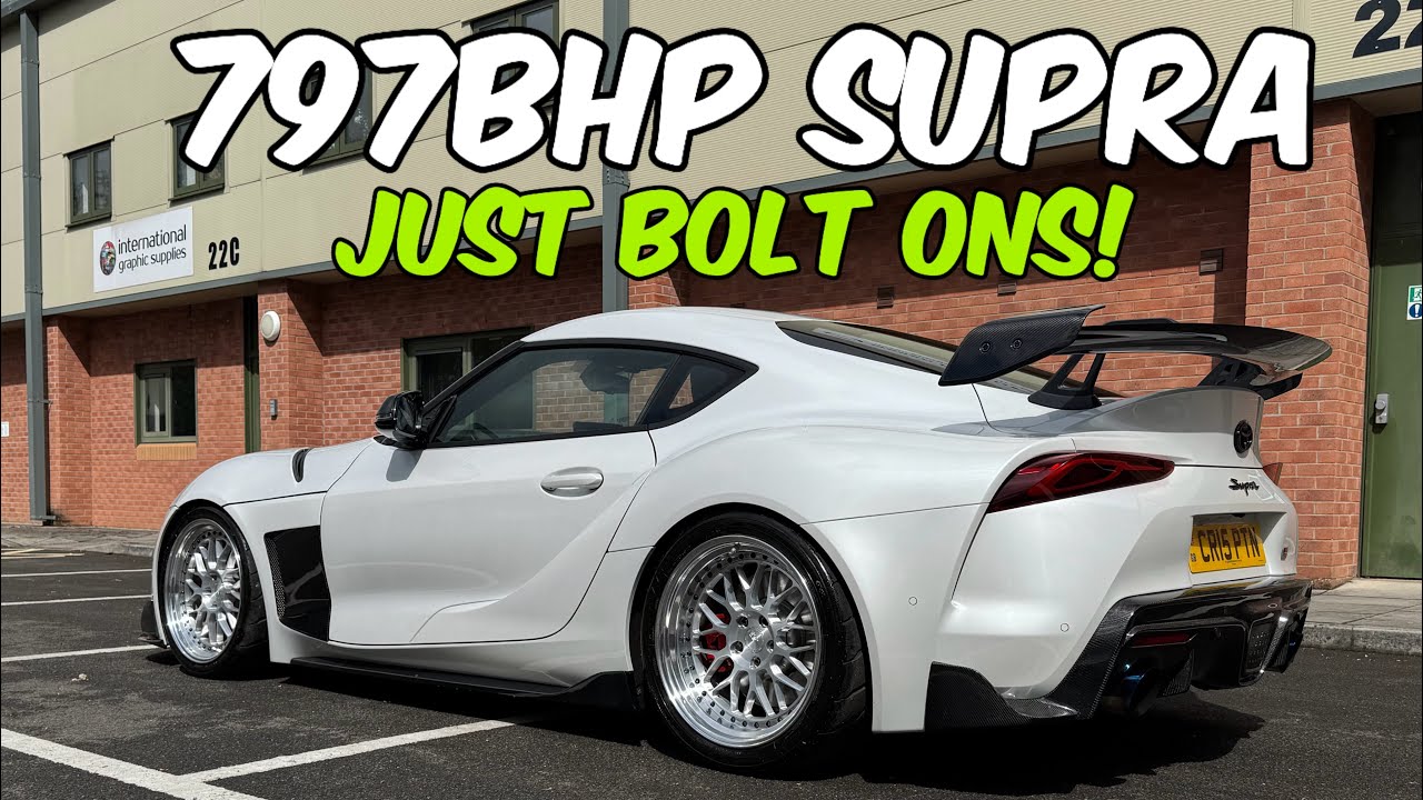 BIG POWER Supra – Just Bolt-Ons! - YouTube