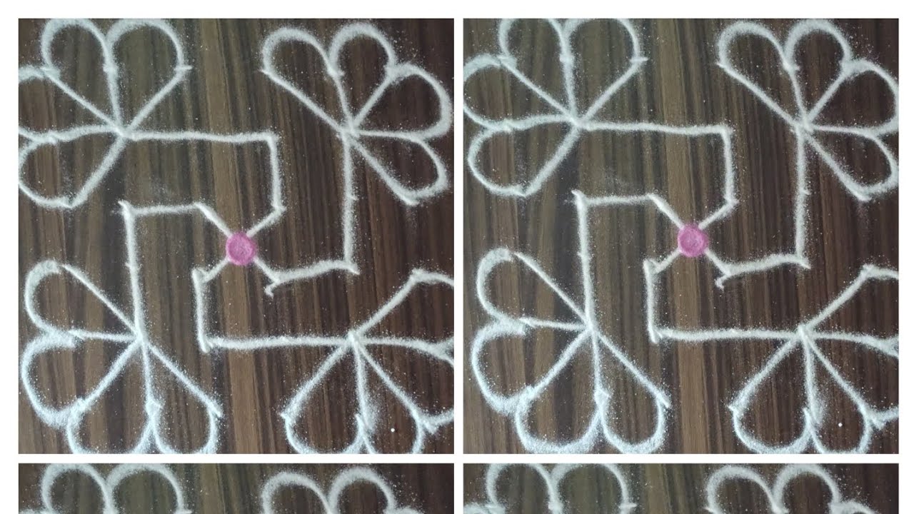 Rangoli making "Rangoli" #rangoli #music #tradionalrangoli - YouTube