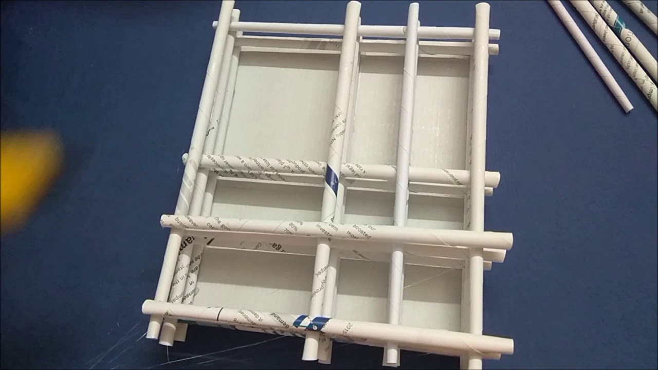 DIY Paper Craft / Paper Roll Organizer for Cupboard /Easy Organizer in ...