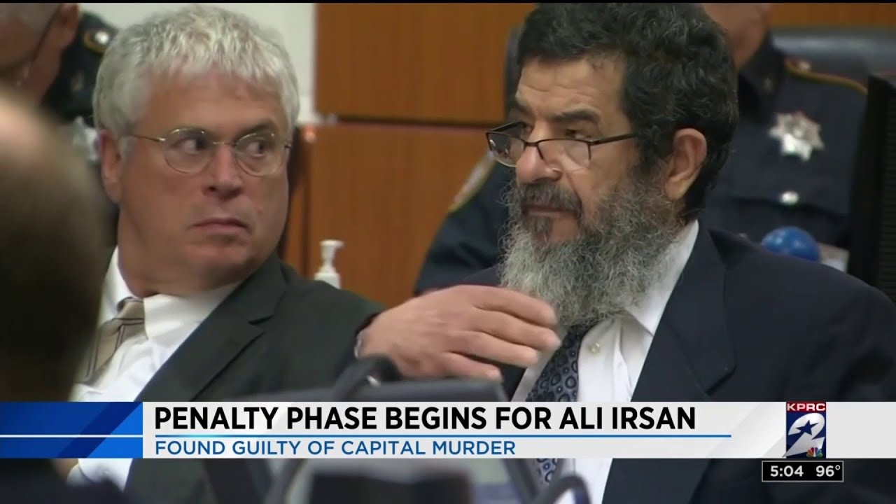 Penalty phase begins for Ali Irsan - YouTube