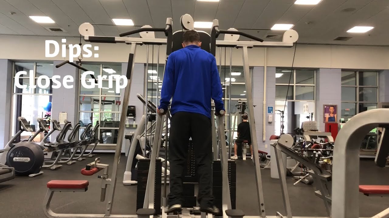 Dips: Close Grip - YouTube