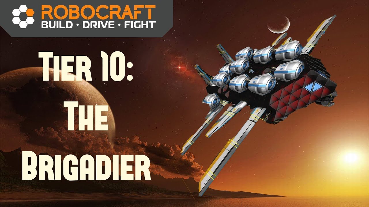 Robocraft- T10 The Brigadier- Tutorial & Showcase - YouTube