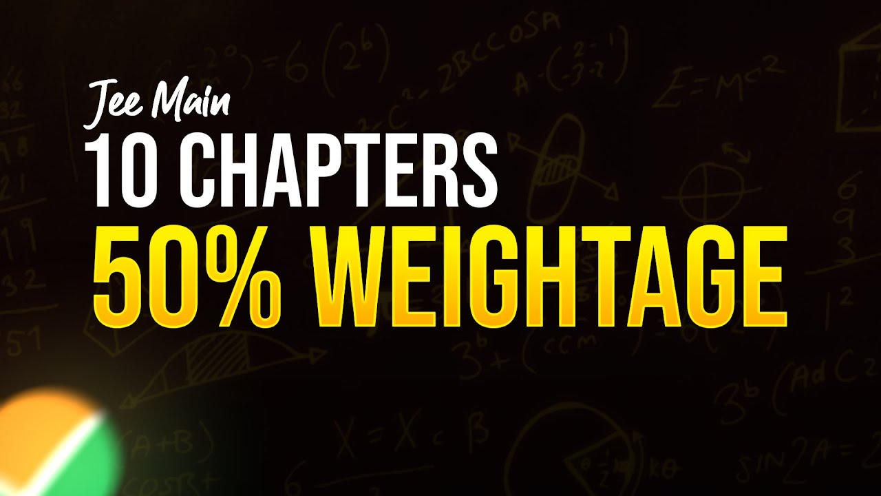 JEE Main 2022: Most Important Chapters in Math | MathonGo | Anup Sir ...
