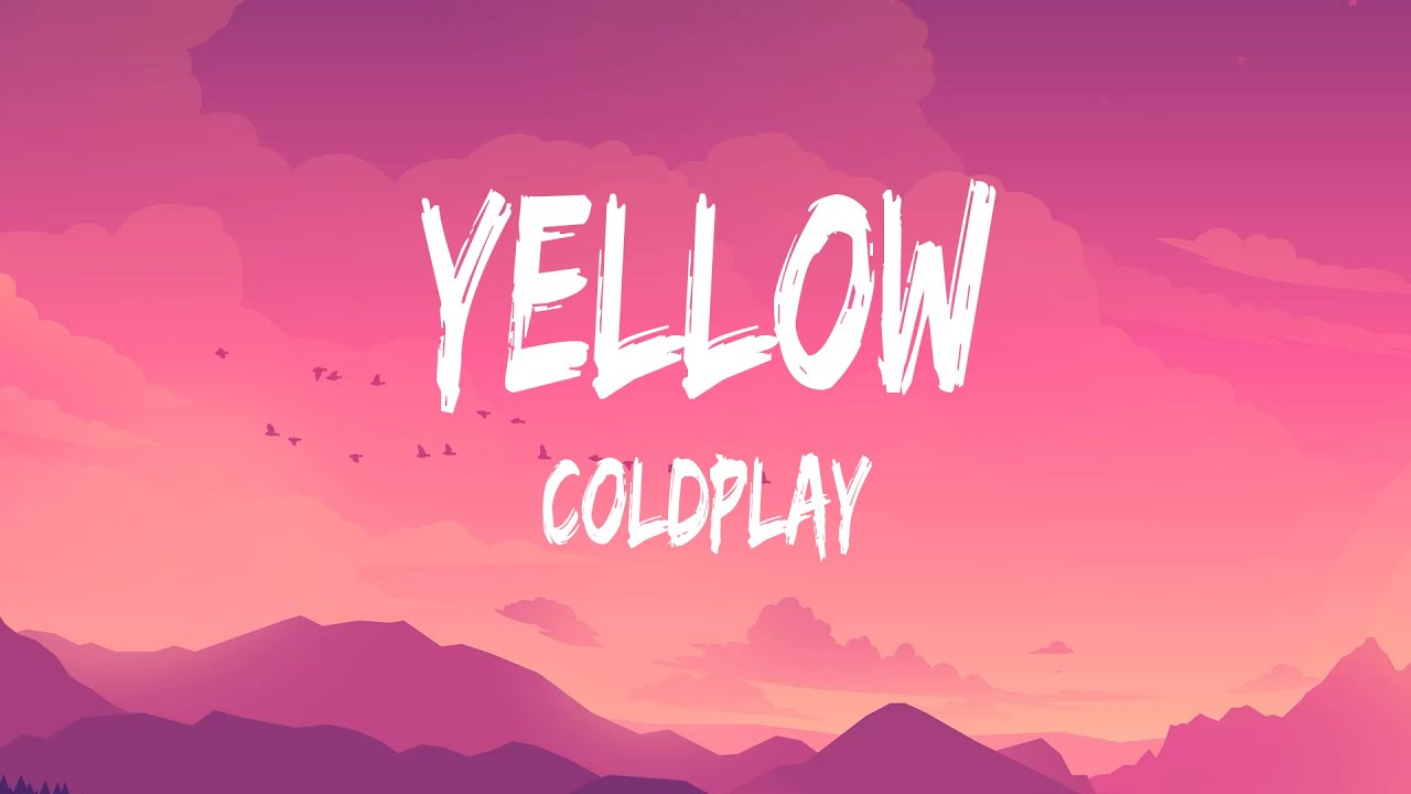 Coldplay Yellow Wallpaper