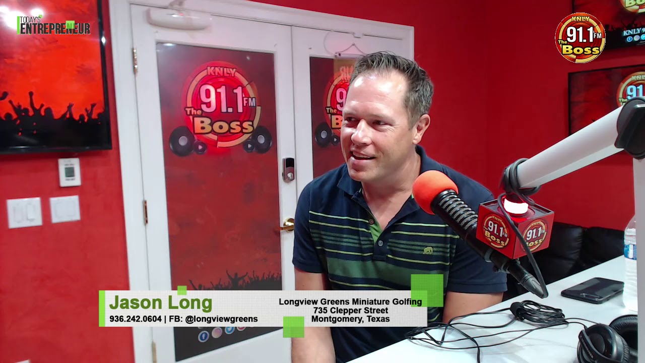 Today's Entrepreneur - Longview Greens Mini Golf - YouTube