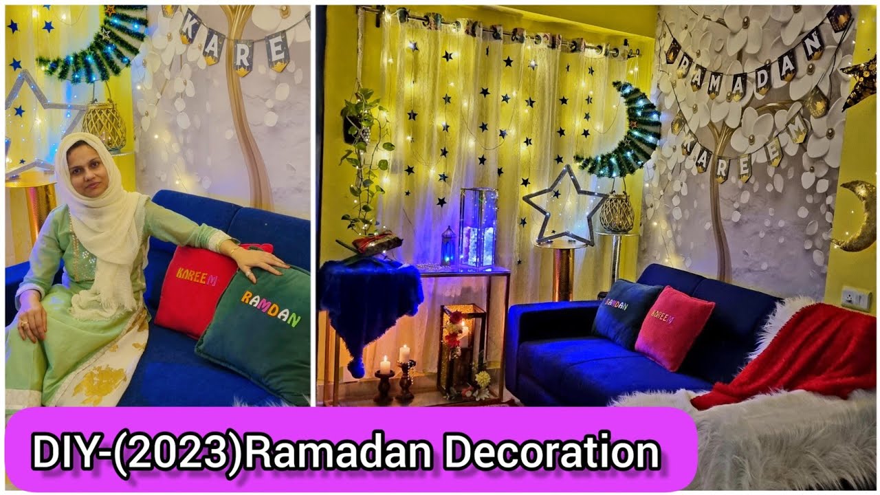 Decorate with me For Ramadan Prayer Corner/2023 DIY-Ramadan🌙Decor with ...