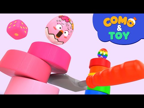 Como | Toc Toc Woodman 2 | Learn colors and words | Cartoon video for kids | Como Kids TV