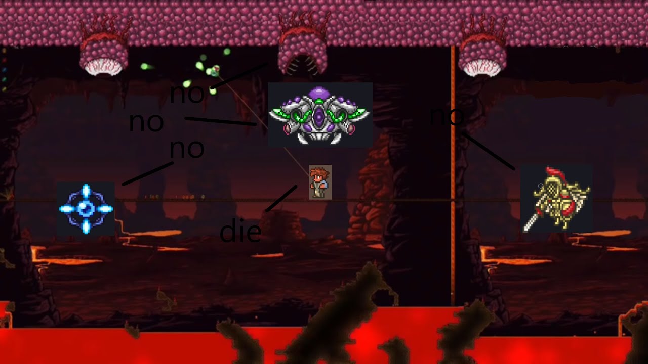 Terraria Thorium Mod Part 4 - mini biome bosses, ufo, and woffle - YouTube