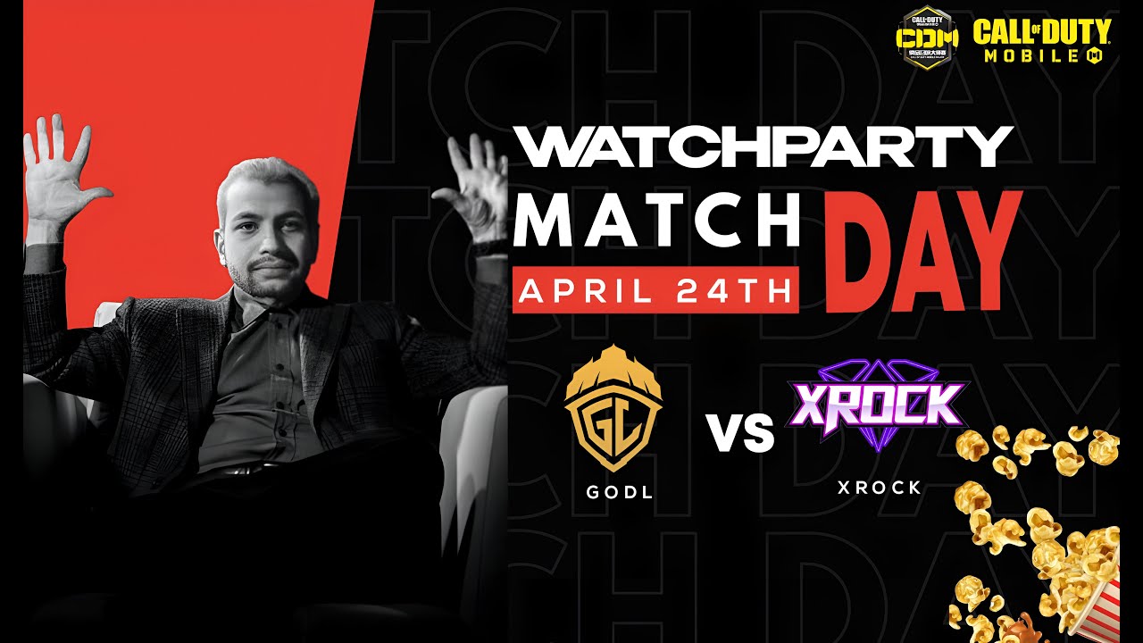 GODL V/S XROCK CODM CDM S9 WATCHPARTY #godl #codmindia - YouTube