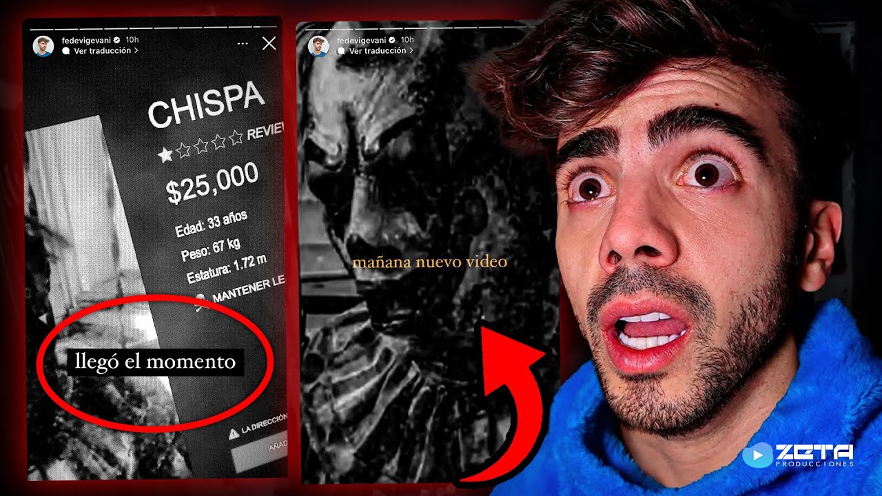 ATENCIÓN: FEDE VIGEVANI COMPRÓ AL PAYASO CHISPA EN LA DEEP WEB 😨😨 ...