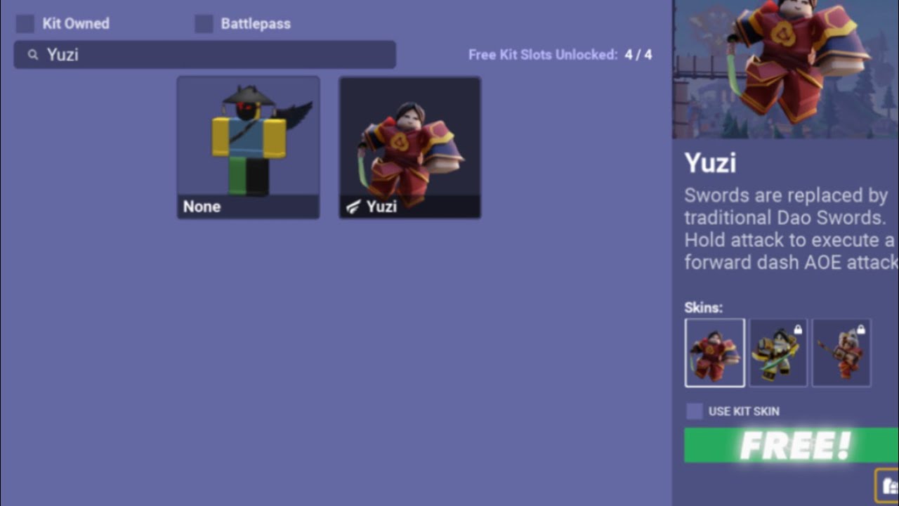How To Get YUZI KIT FOR FREE (REAL!) | Roblox Bedwars - YouTube