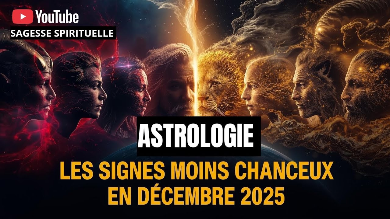 ASTROLOGIE : Les Signes Moins Chanceux En Décembre 2025 - YouTube