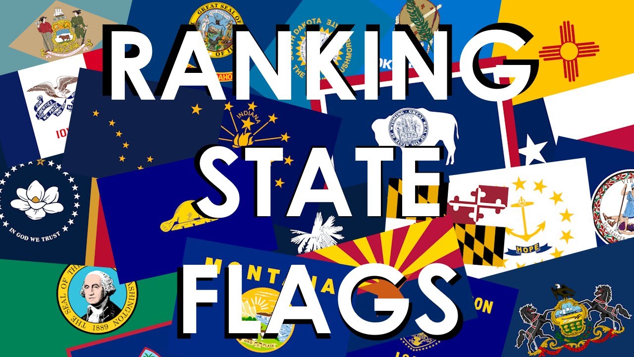 Ranking All 56 State Flags - YouTube