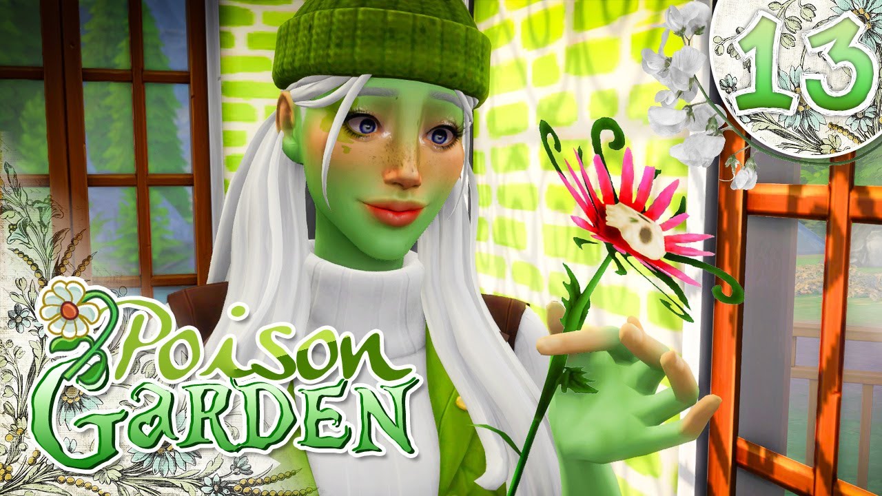 The Death Flower || Lily of the Valley #13: Poison Garden Legacy Sims 4 ...