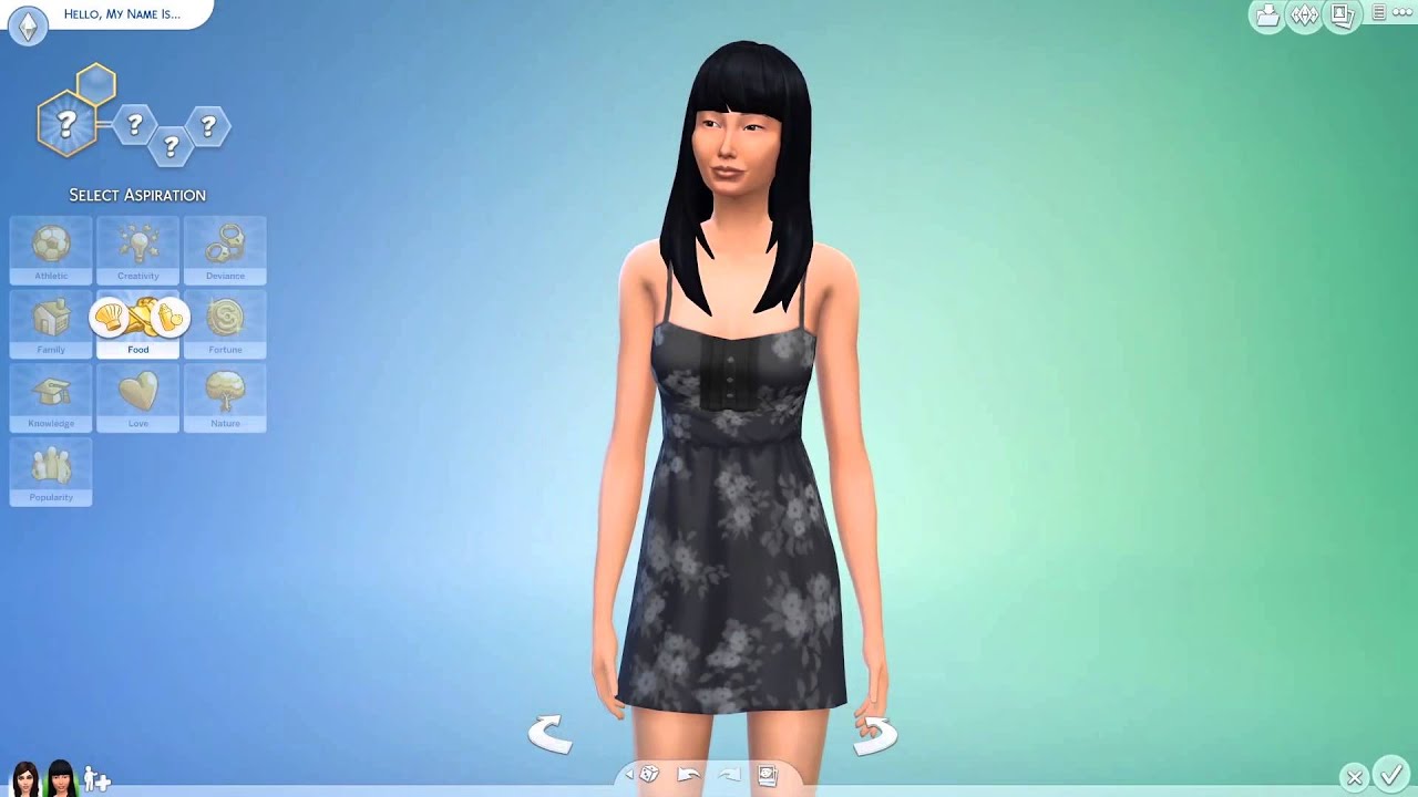 The Sims 4 - Character Creation - Let's Play (PC) - YouTube