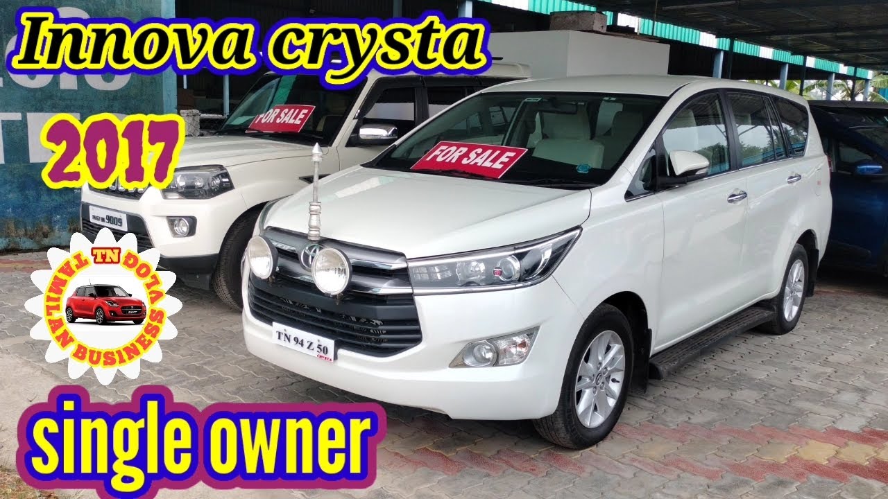 Innova crysta 2017 model single owner for sales ☎️ 9566552266 ☎️👈 - YouTube