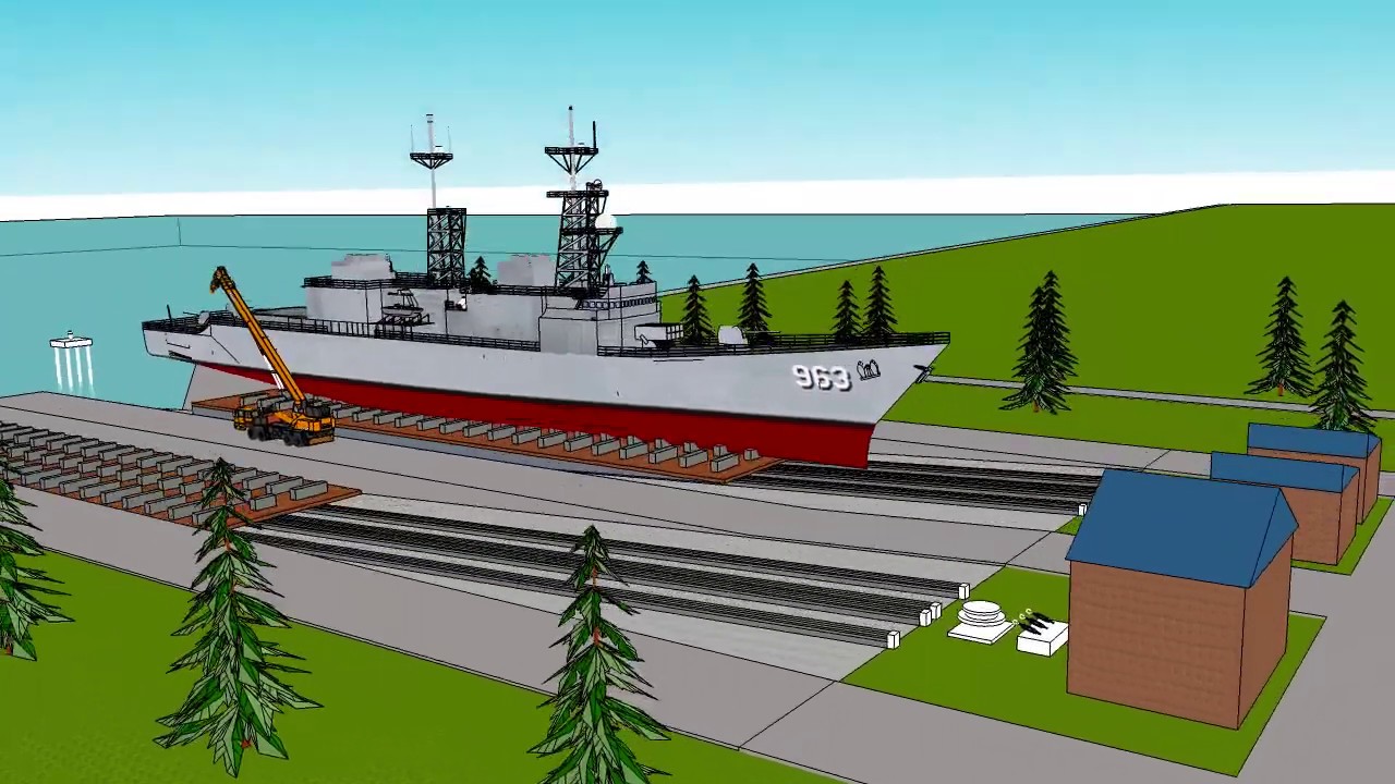 BNS Digraj: Proposed Slipway Layout - YouTube