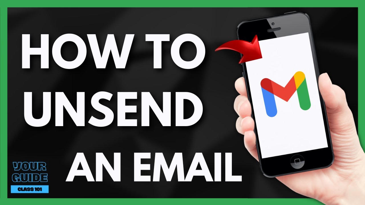 Unsend E-mail on Gmail (Quick!) - YouTube