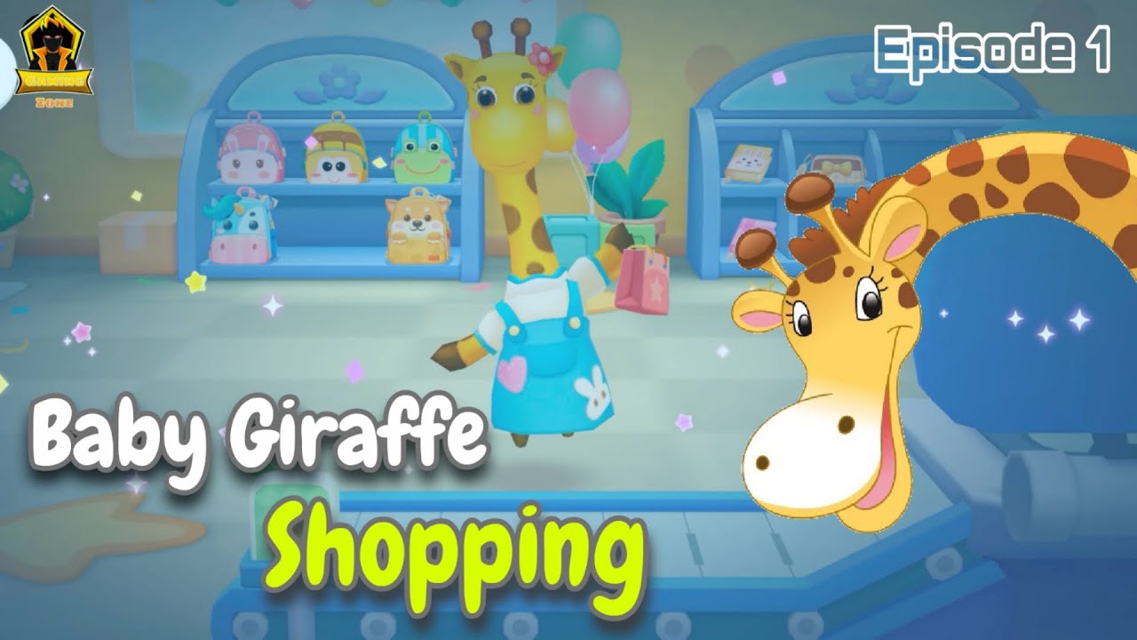 Baby giraffe Shopping | Kids Cartoon | New Cartoons 2024 Magic Bean Tv ...