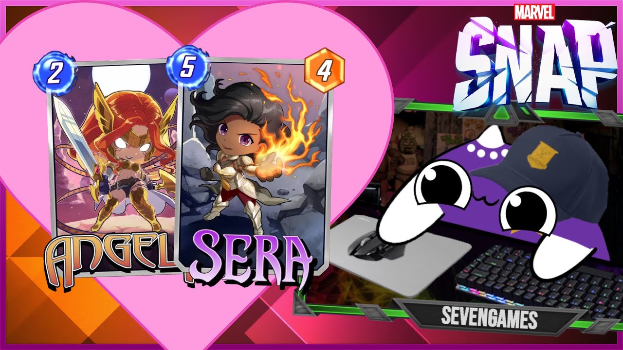 AMOR ENTRE CHIBIS / Sera Control Angela Elsa Deck / Marvel SNAP - YouTube