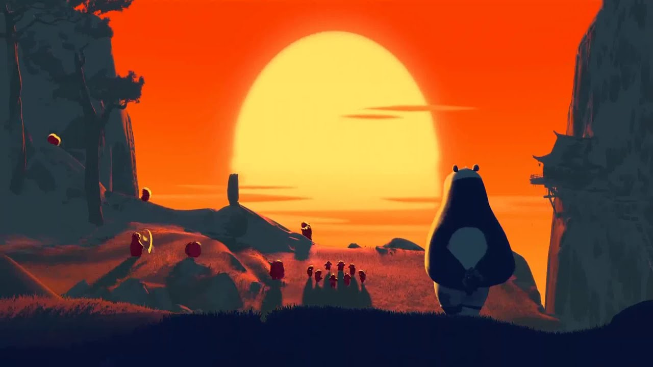 Kung Fu Panda 3 2016 Po teaches Kung Fu to the Pandas Scene 4K HD Clip ...