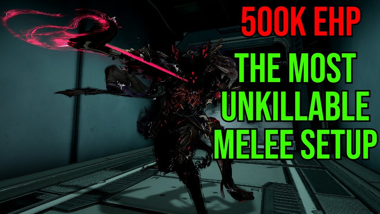 Become IMMORTAL Using a Melee. The most Unkillable Melee Setup ...