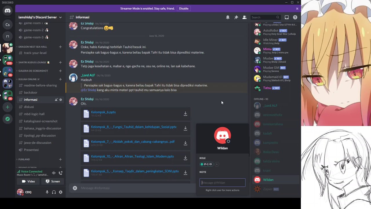 Penjelasan dan cara menggunakan Discord - YouTube