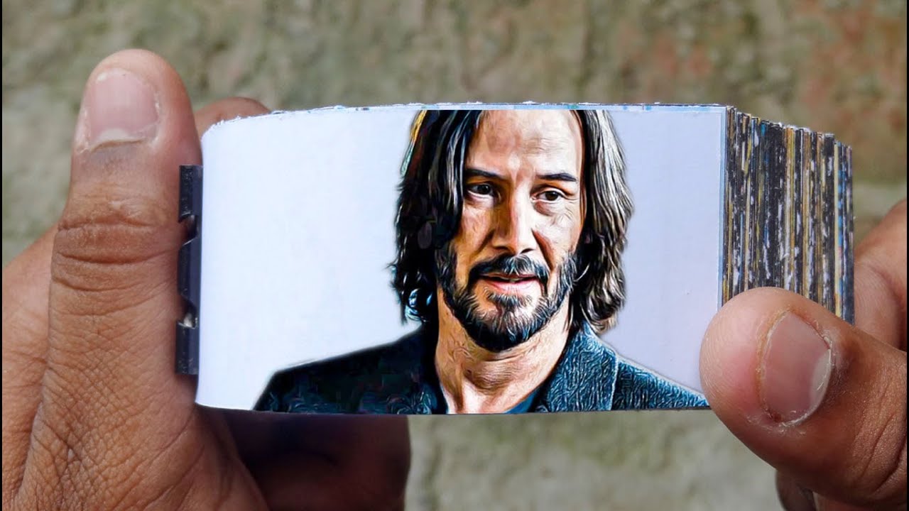 The Matrix Resurrections FlipBook | Matrix 4 Flip Book | Keanu Reeves ...