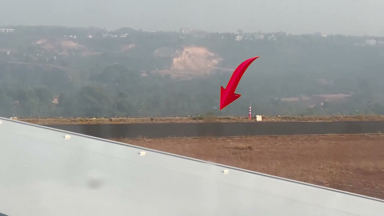 Mangalore airport table-top runway view | Watch till end its very ...