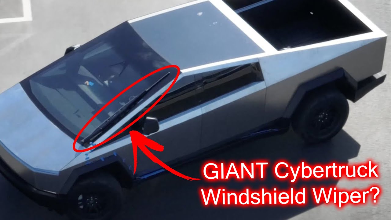 Breaking Down the Tesla Cybertruck Wiper & Alternatives. Exterior ...