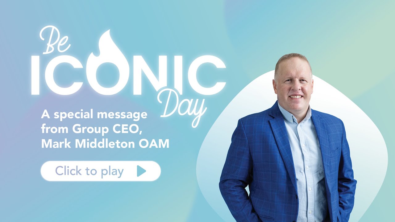 Be Iconic Day message from Mark Middleton OAM - YouTube