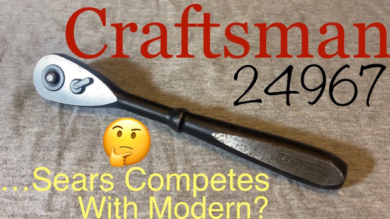Craftsman 24967 Ratchet TOTAL TEARDOWN 3/8” Drive - YouTube
