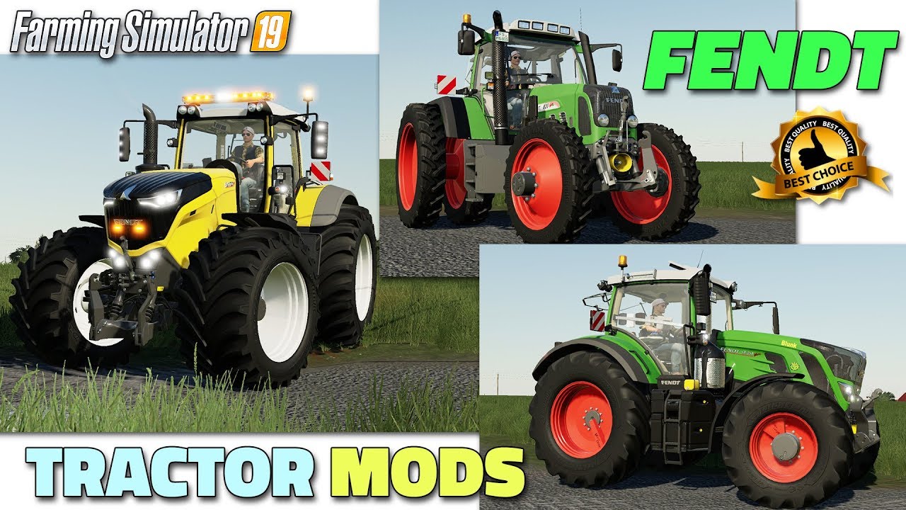 FS19 | FENDT Tractor Mods (2020-03-23) - review - YouTube