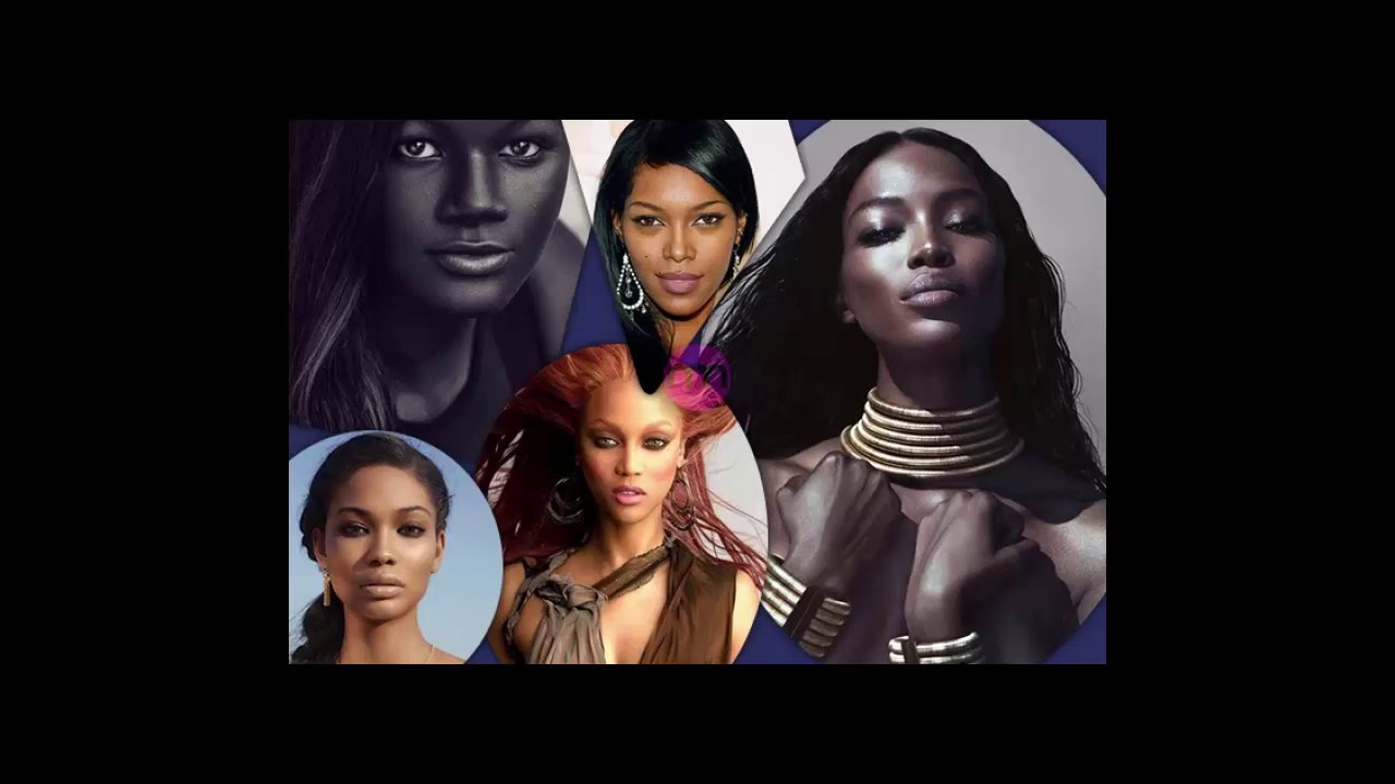 En Ünlü Siyahi Modeller - Most Famous Black Models - YouTube